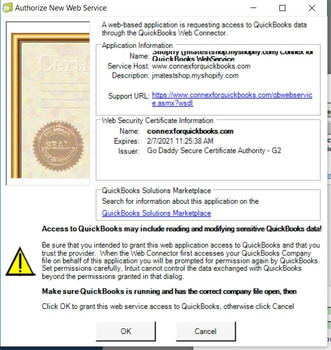 Getting Started: Pair the Web Connector